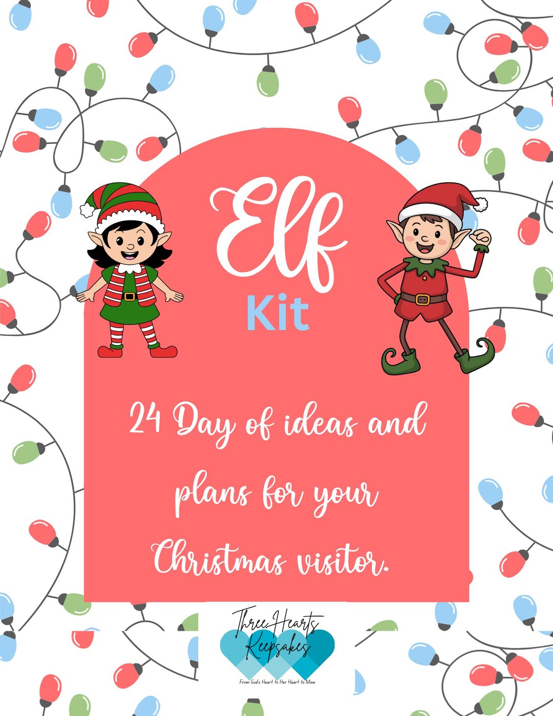 24-day Elf on the Shelf Activity Kit • Easy Elf Ideas • Christmas ...