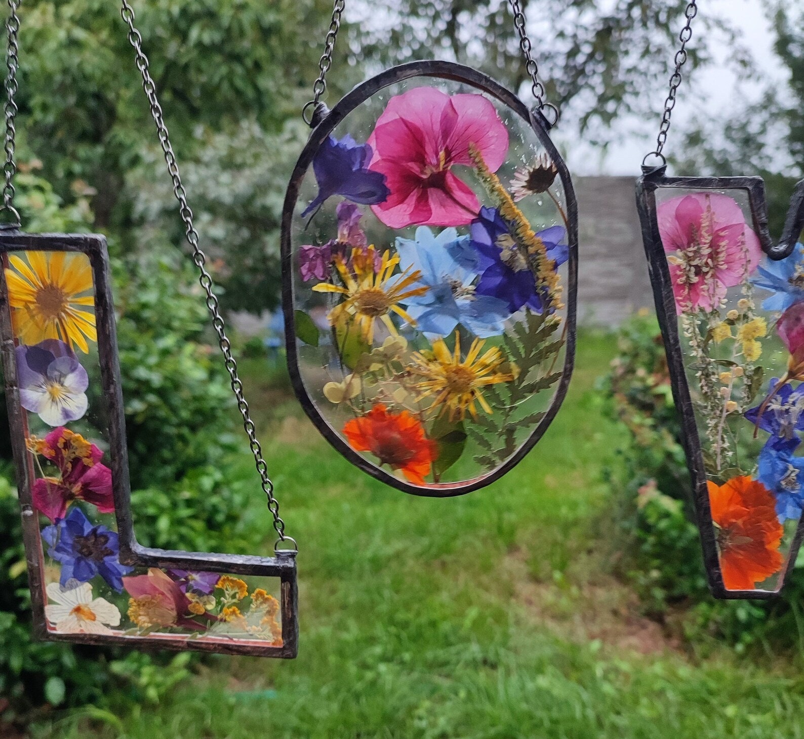 Flower Letter Custom Alphabet Pressed Flower Frame Not Resin Floral ...