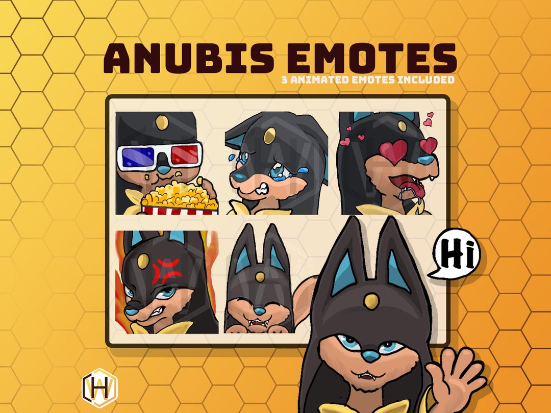 Palworld Anubis Twitch Emotes Animated | Discord Emotes | Kick Emotes ...