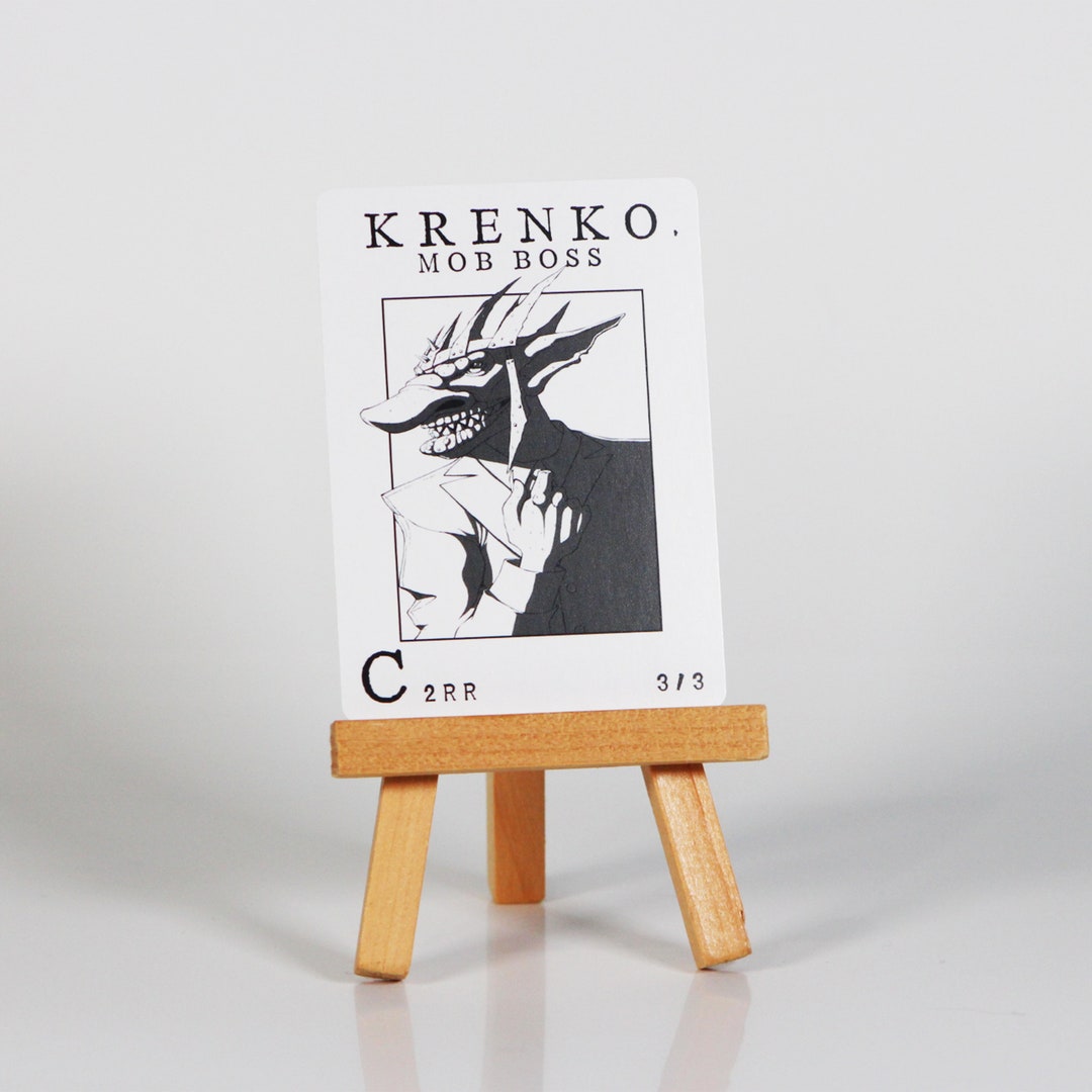 Krenko, Mob Boss - Original Print Proxy - Etsy