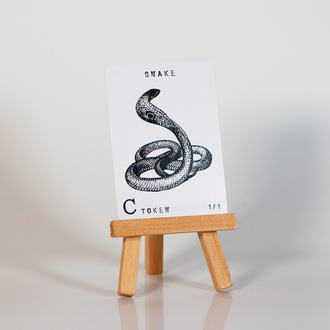 Snake Token - Original Print Proxy Pack - Etsy