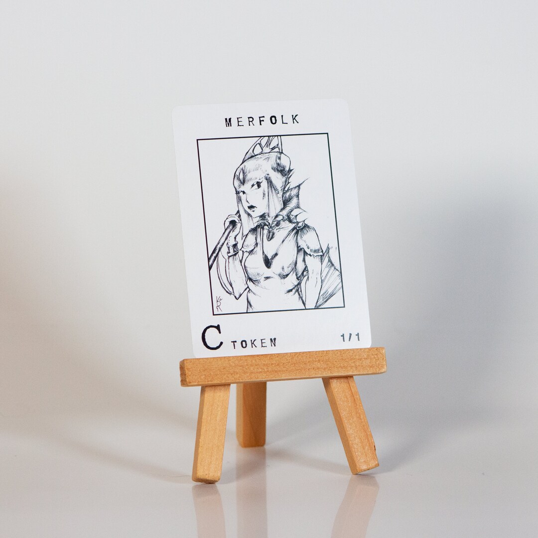 Merfolk Token - Original Print Proxy Pack - Etsy