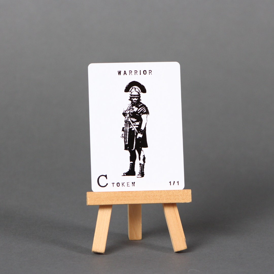 Warrior Token Original Print Proxy Pack - Etsy