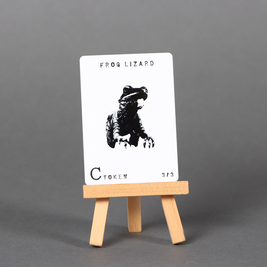Frog Lizard Token - Original Print Proxy Pack - Etsy