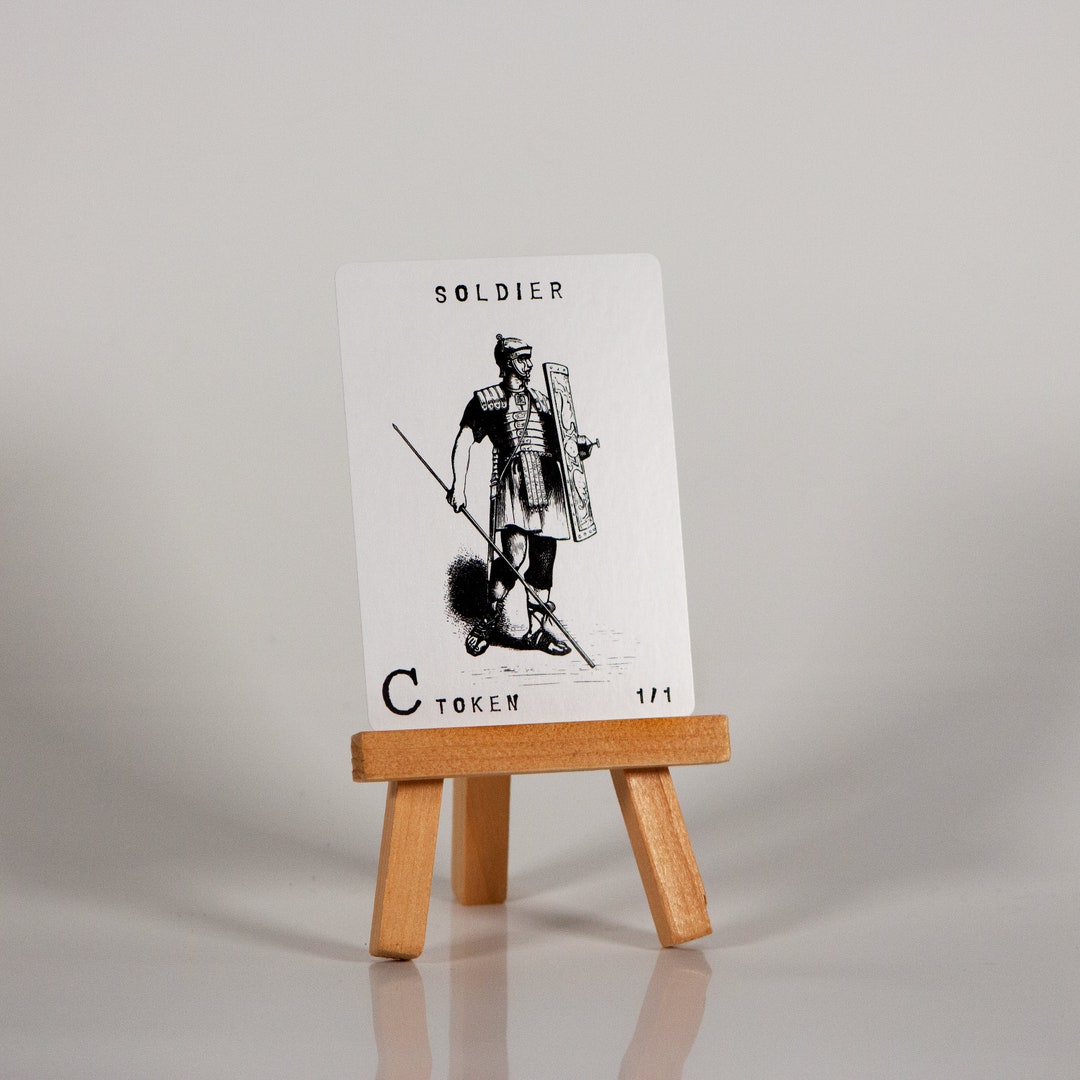 Soldier Token - Original Print Proxies - Etsy