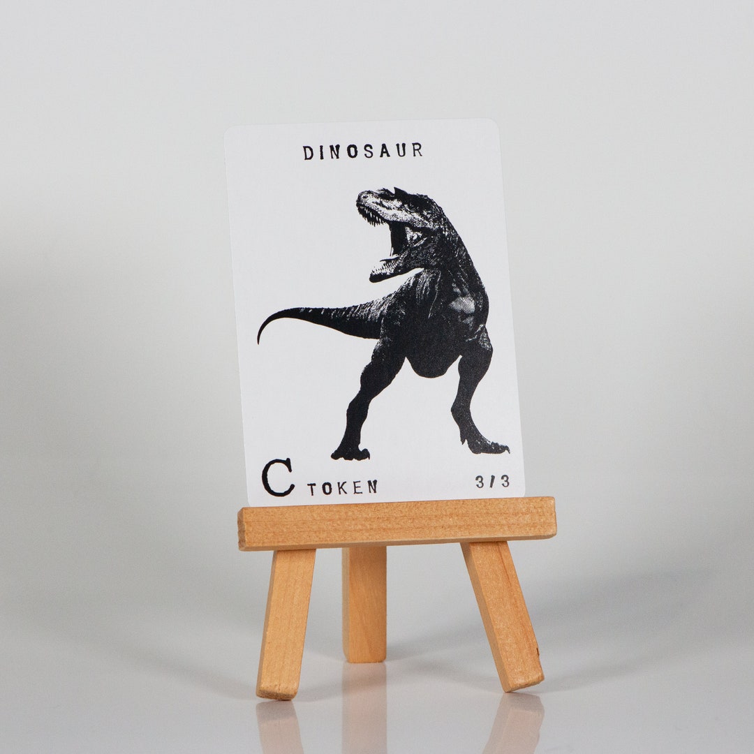 Dinosaur Token - Original Print Proxy Pack - Etsy