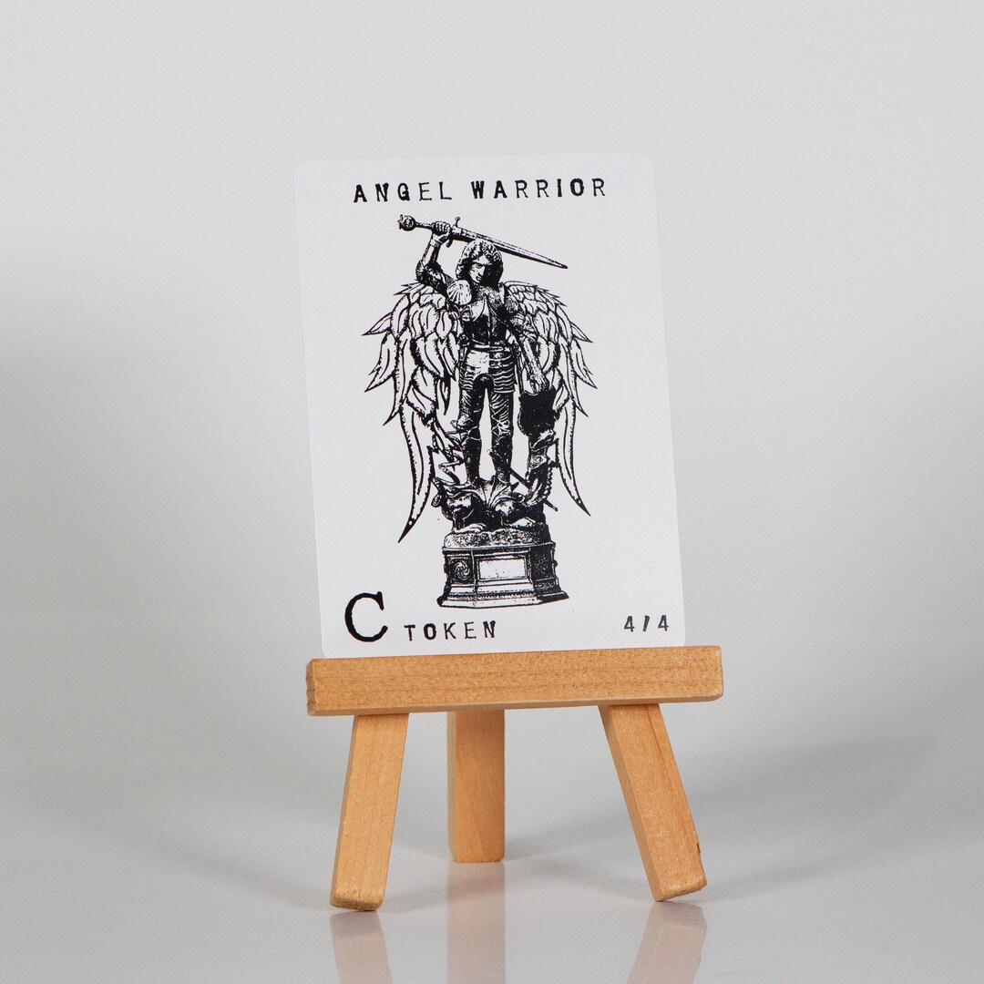 Angel Warrior Token - Original Print Proxy Pack - Etsy
