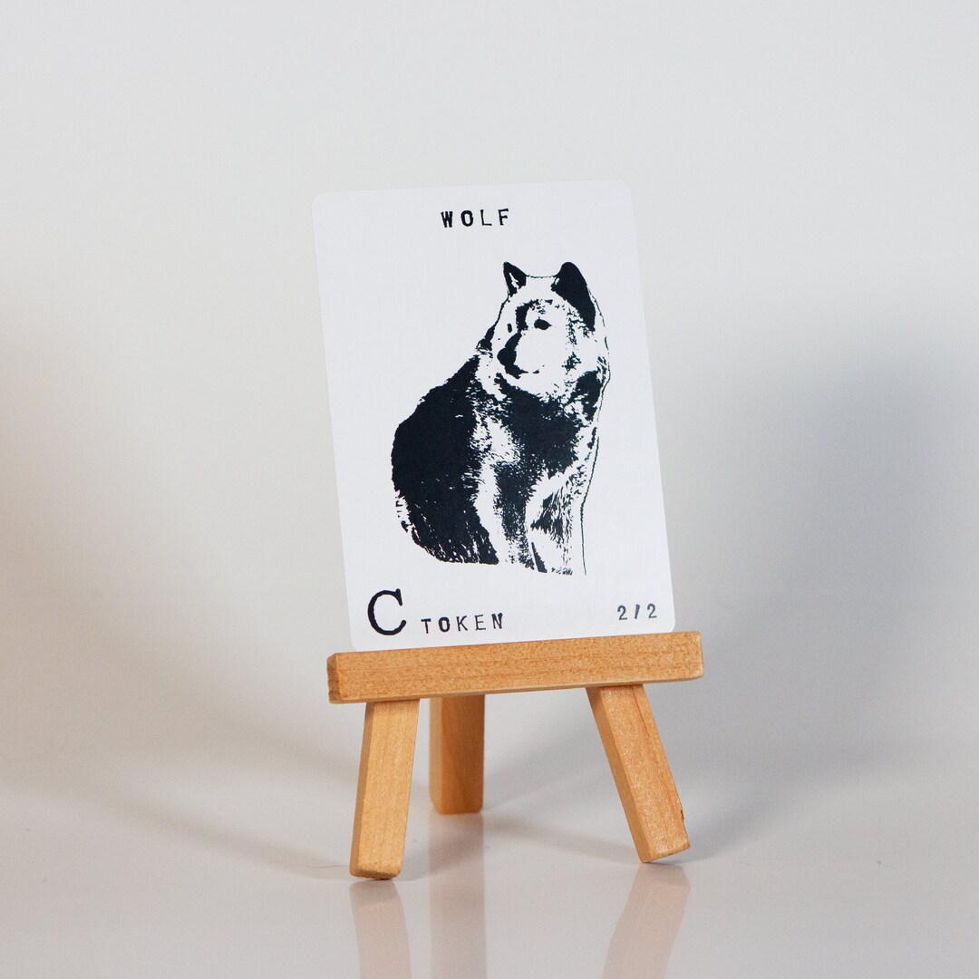 Wolf Token - Original Print Proxy Pack - Etsy