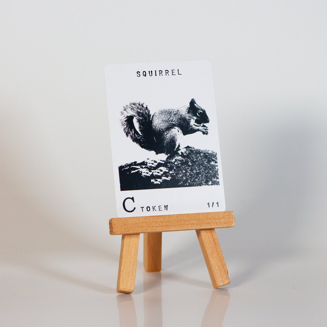 Squirrel Token - Original Print Proxy Pack - Etsy