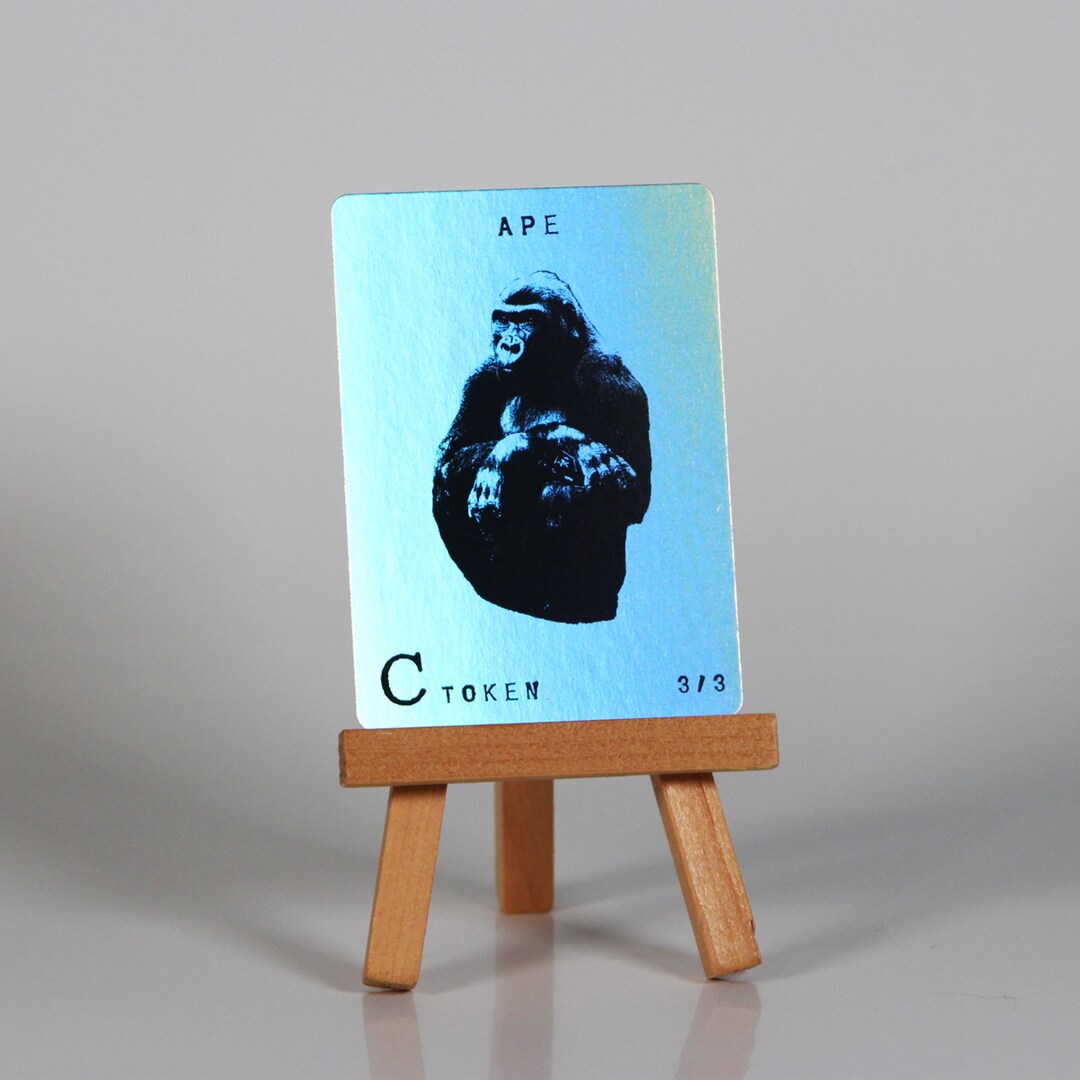 Ape Token - Foil - Original Print Proxy Pack - LIMITED EDITION - Etsy
