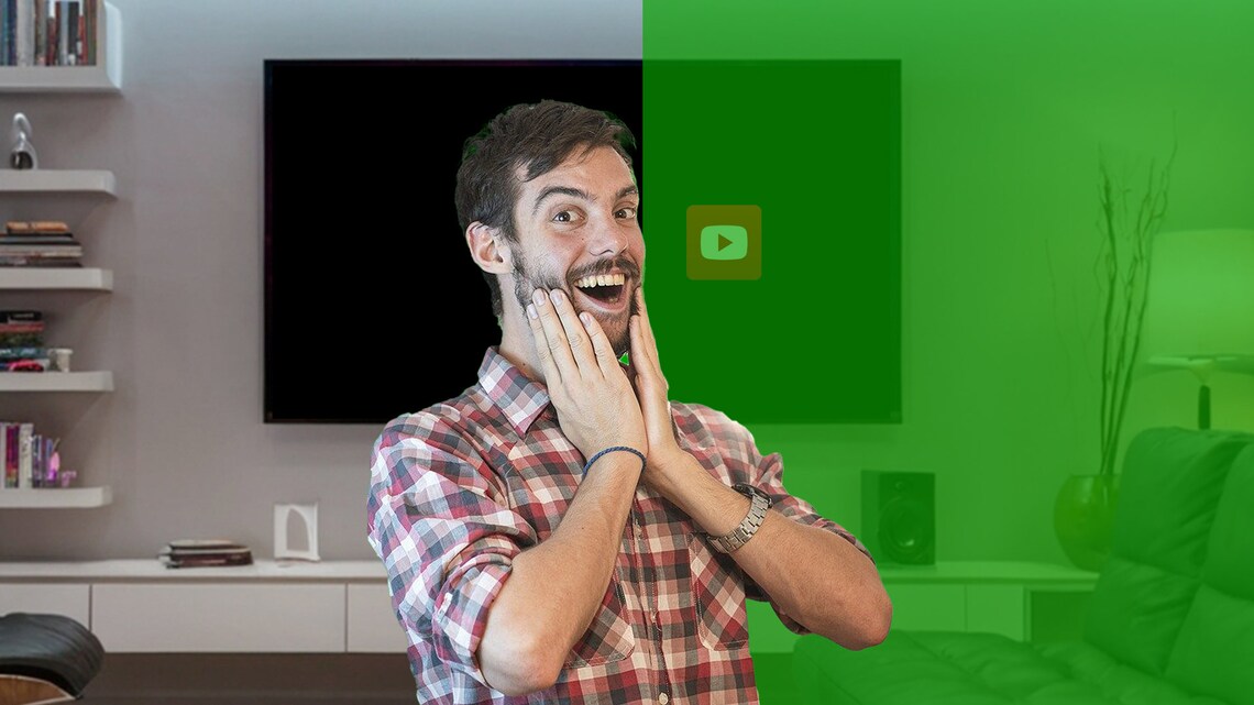 Digital Youtube Studio Background - Professional Virtual Backdrop for ...