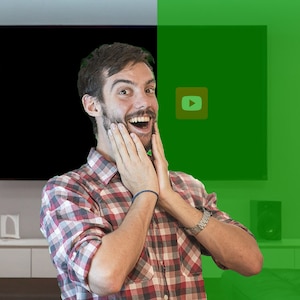 Digital Youtube Studio Background - Professional Virtual Backdrop for ...