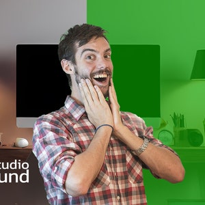 Digital Youtube Studio Background - Professional Virtual Backdrop for ...