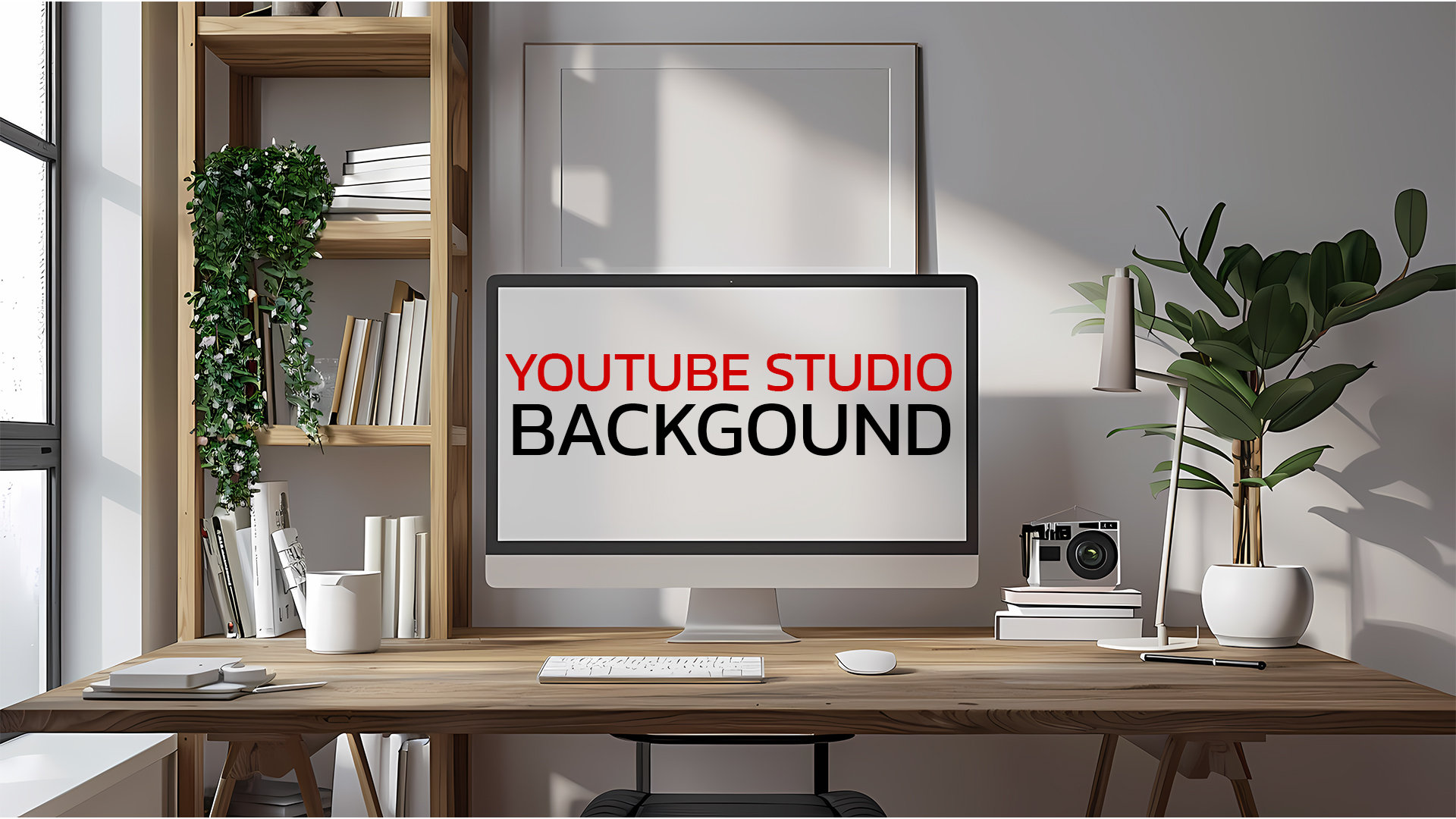 Digital Youtube Studio Background - Professional Virtual Backdrop for ...