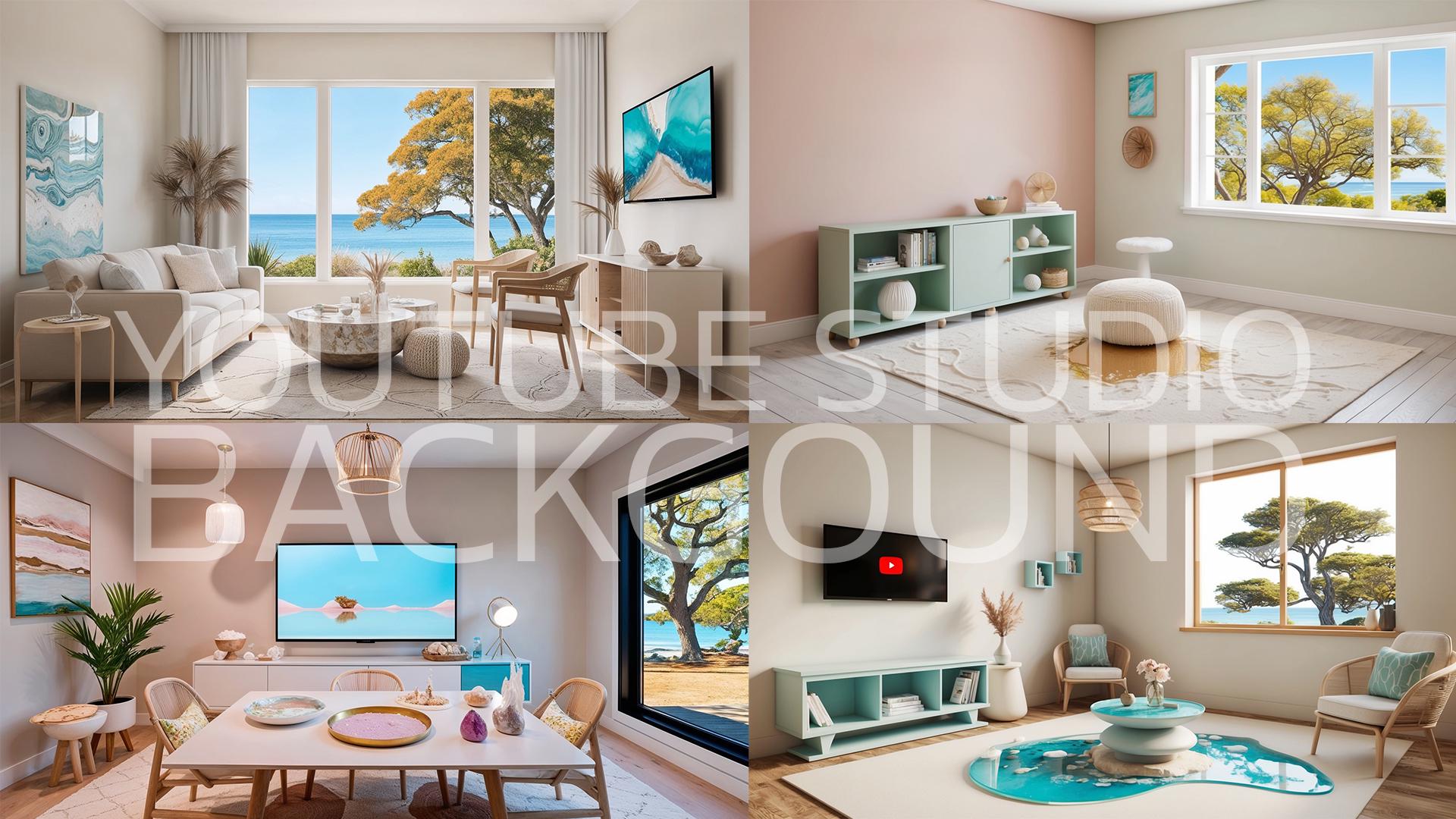 Digital Youtube Studio Background V.5 - Professional Virtual Backdrop ...