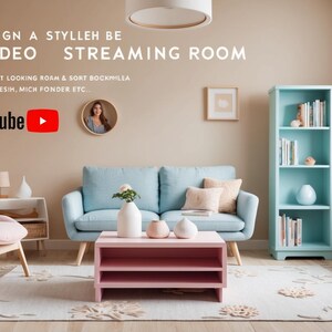 Digital Youtube Studio Background V.5 - Professional Virtual Backdrop ...