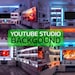 Digital Youtube Studio Background V6 - Professional Virtual Backdrop ...