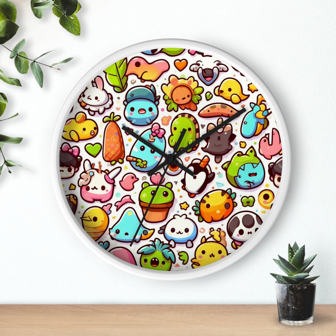 Cute and Cuddly Characters, ,cute Character Clock, Creative Room Decor ...