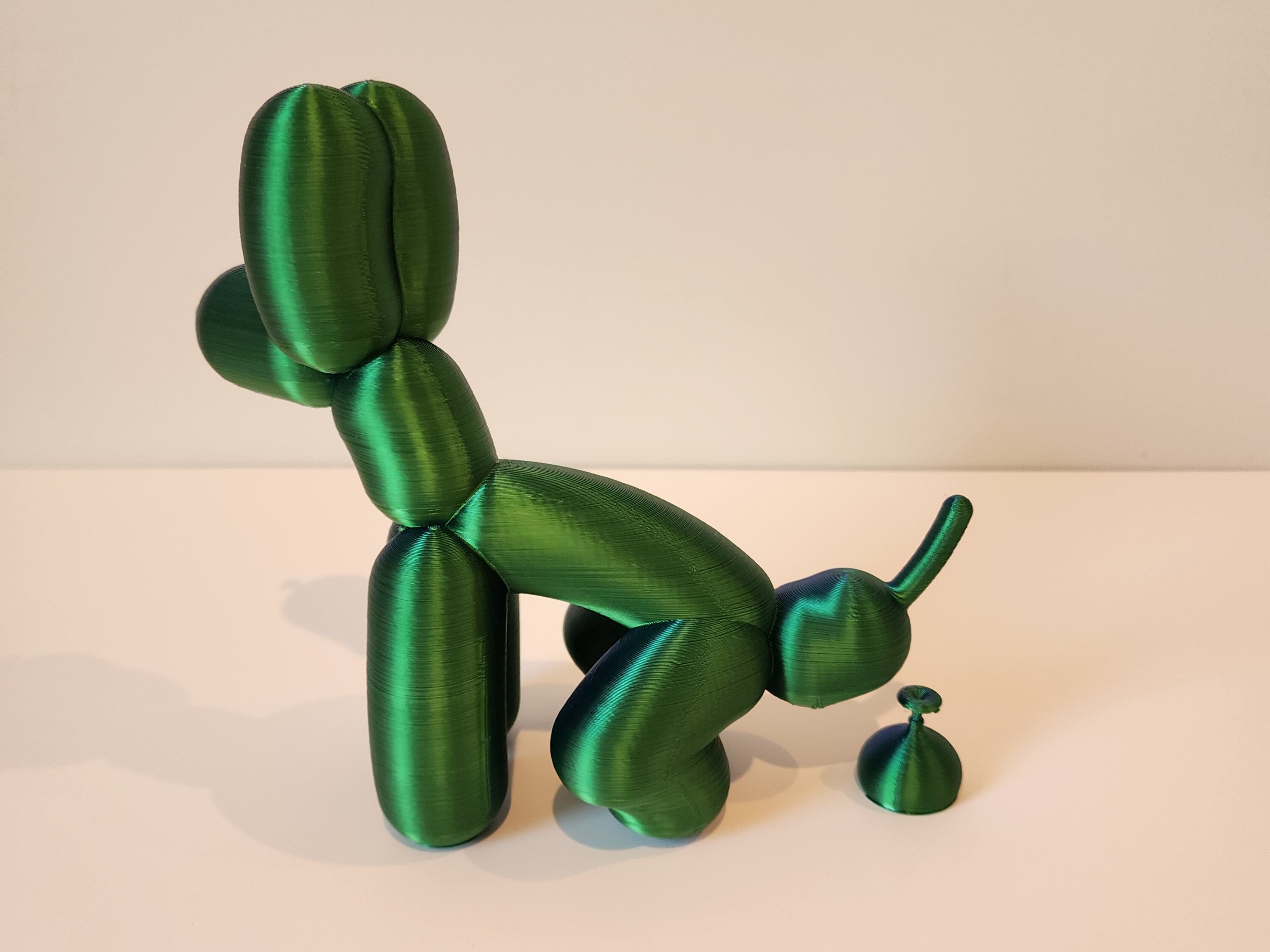 Balloon Dog Pooping Sculpture 3D Printed Art Decor - Etsy