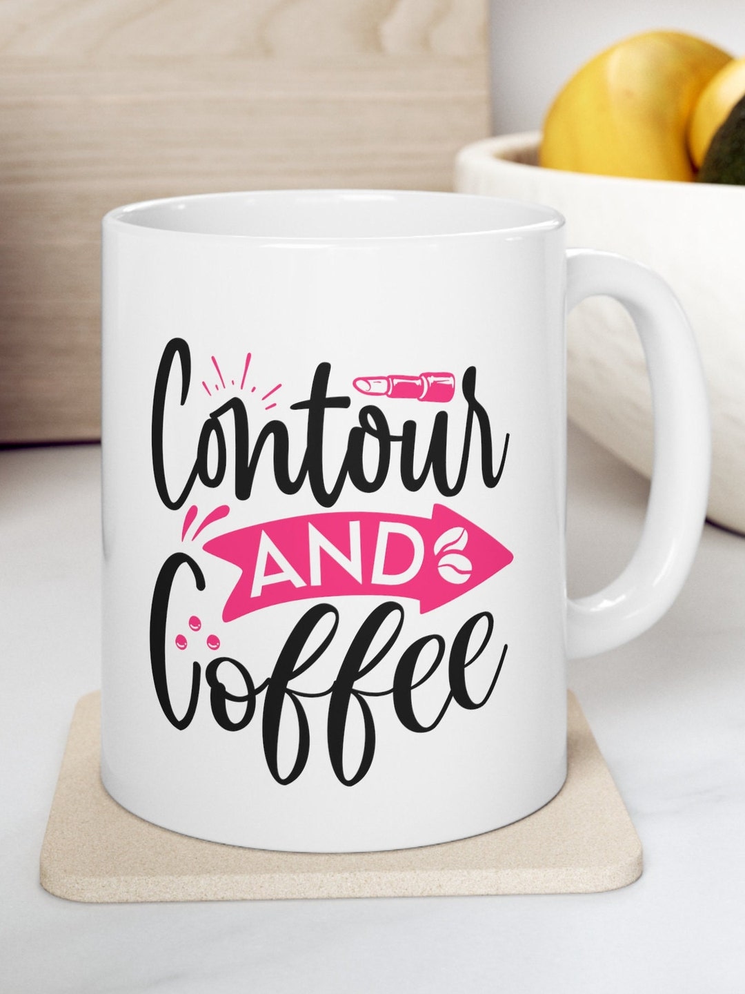 Contour and Coffee, Personalized Mug Designs, Creative Coffee Cups ...