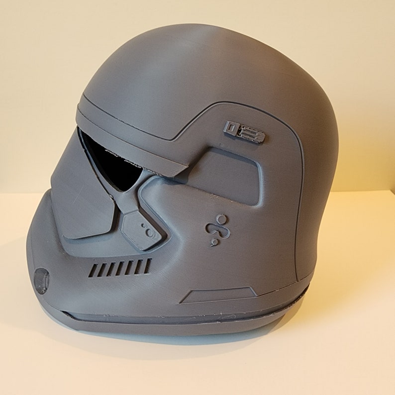 Star Wars First Order Cosplay Helmet 3D Printed DIY Ready for Prep and ...