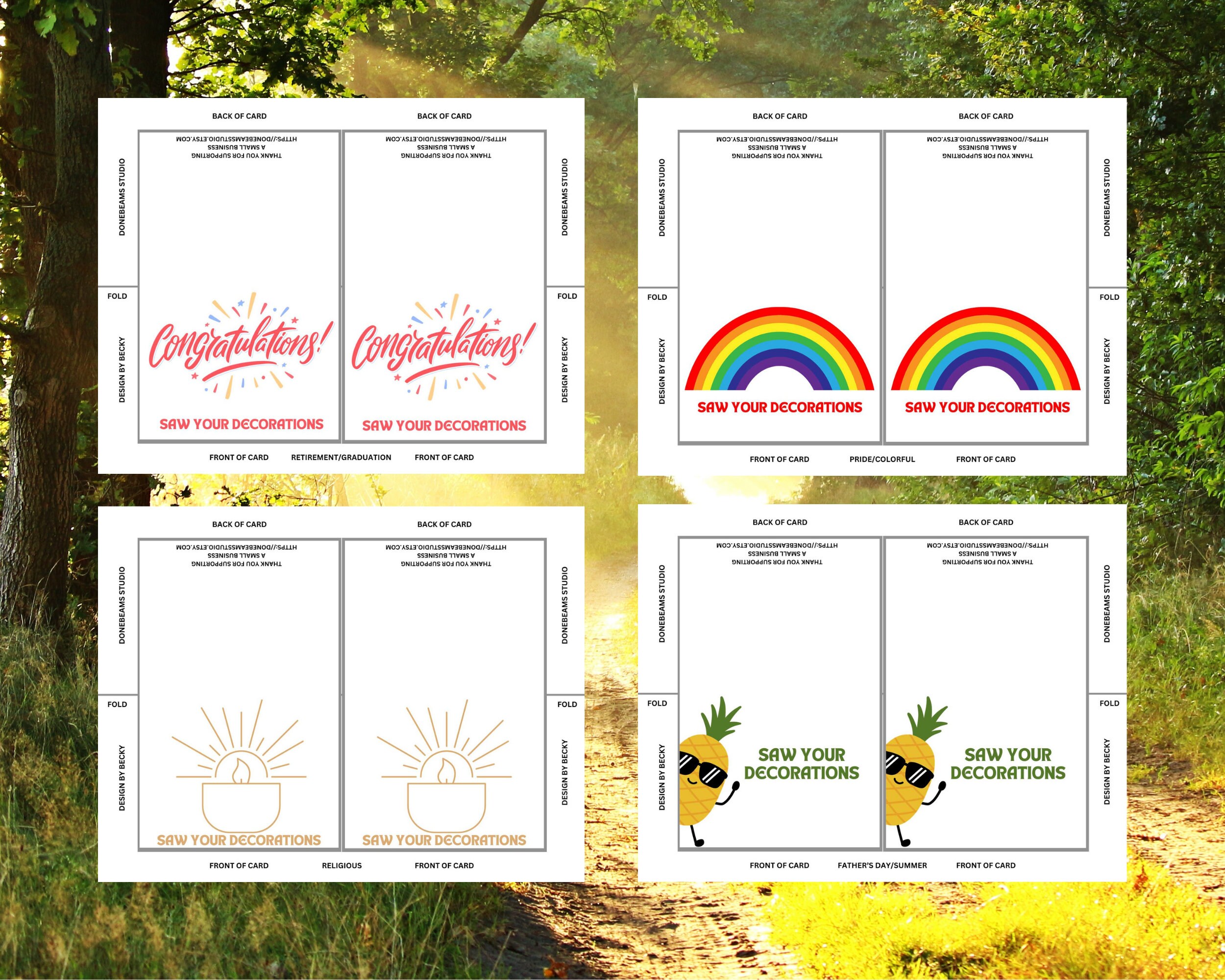 Good Neighbor Cards, Say Thank You for Decorating, Great Decorations ...