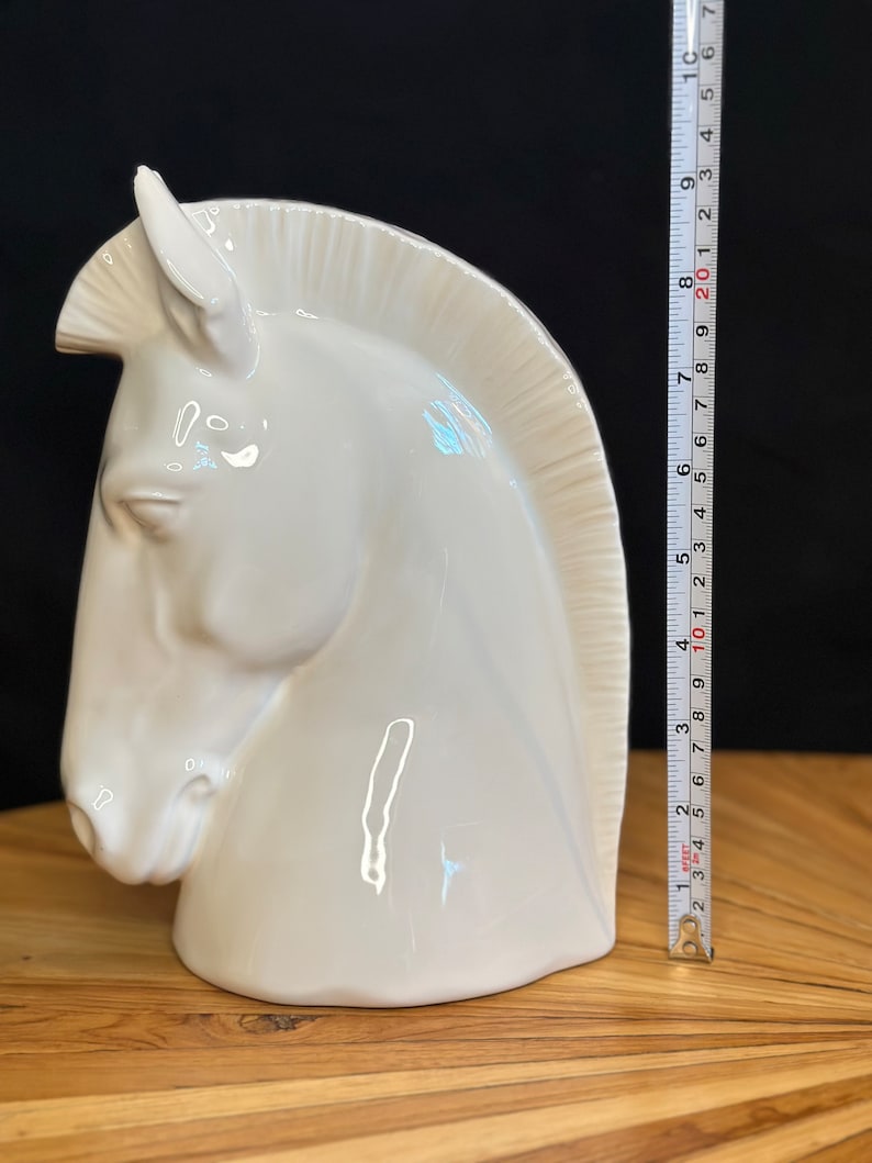 Vintage Lladro Hispania Daisa Porcelain Horse Head Book End - Etsy