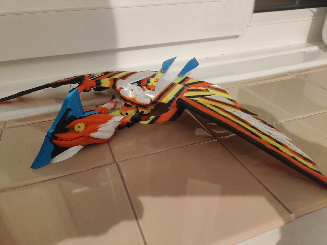 Ikran Biter Great Leonopteryx Toruk Makto Inspired Large Articulated ...