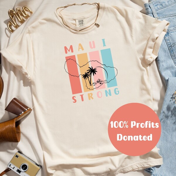 Maui Relief T Shirt - Etsy