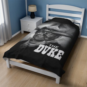 John Wayne the Duke, Western Actor Portrait Drawing Black and White ...