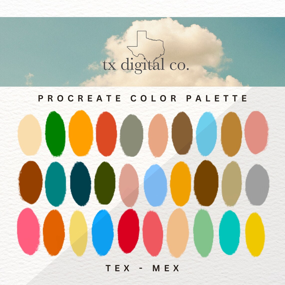 Tex-mex Fiesta: A Color Palette Inspired by the Vibrant Fusion of Texas ...