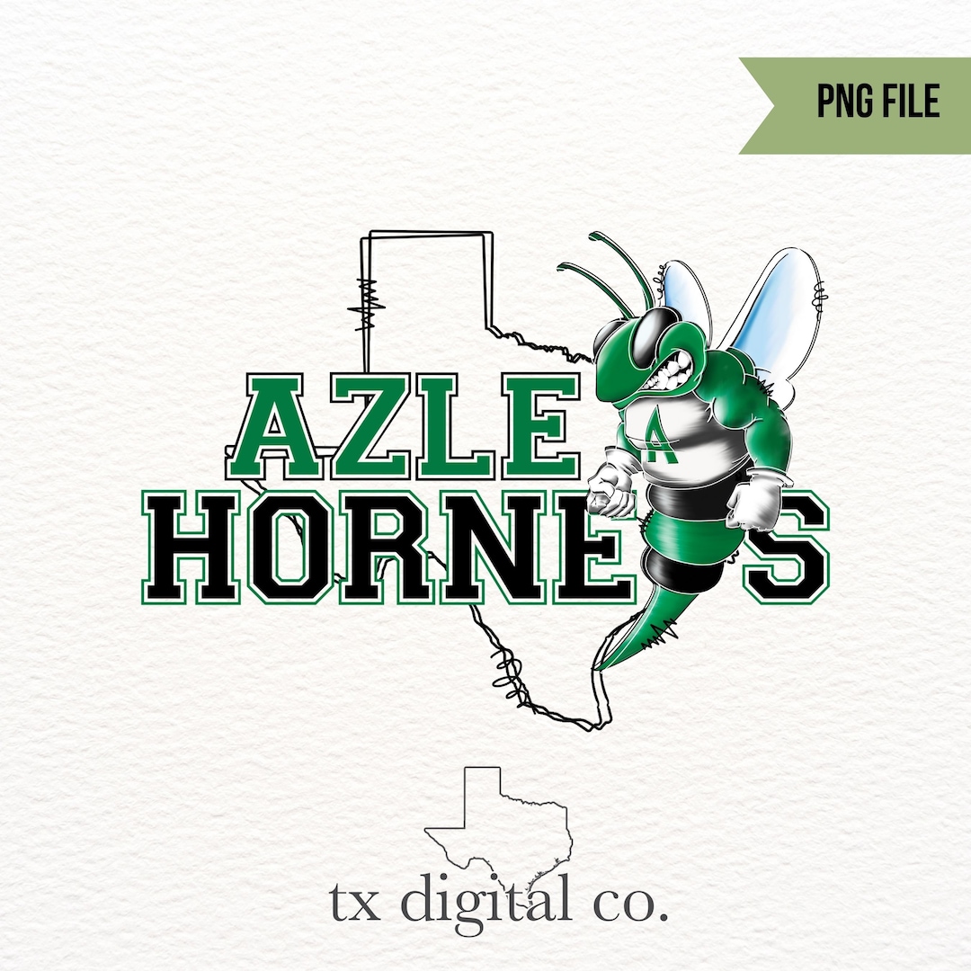 Azle ISD Hornets Buzzy PNG Digital Design I - Etsy