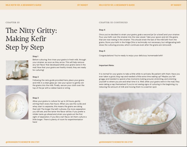 Milk Kefir 101: A Beginner's Guide - Etsy