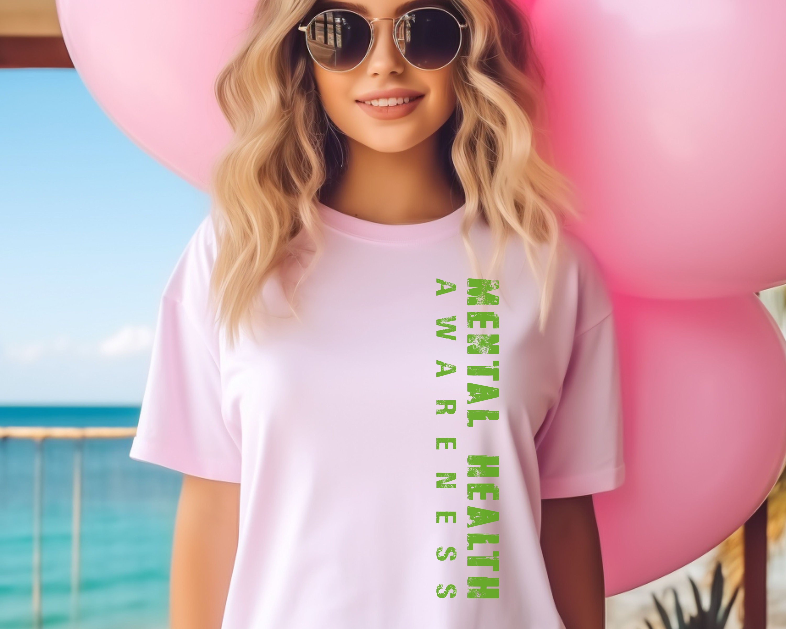 Mental Health Awareness Logo T-shirt - Etsy