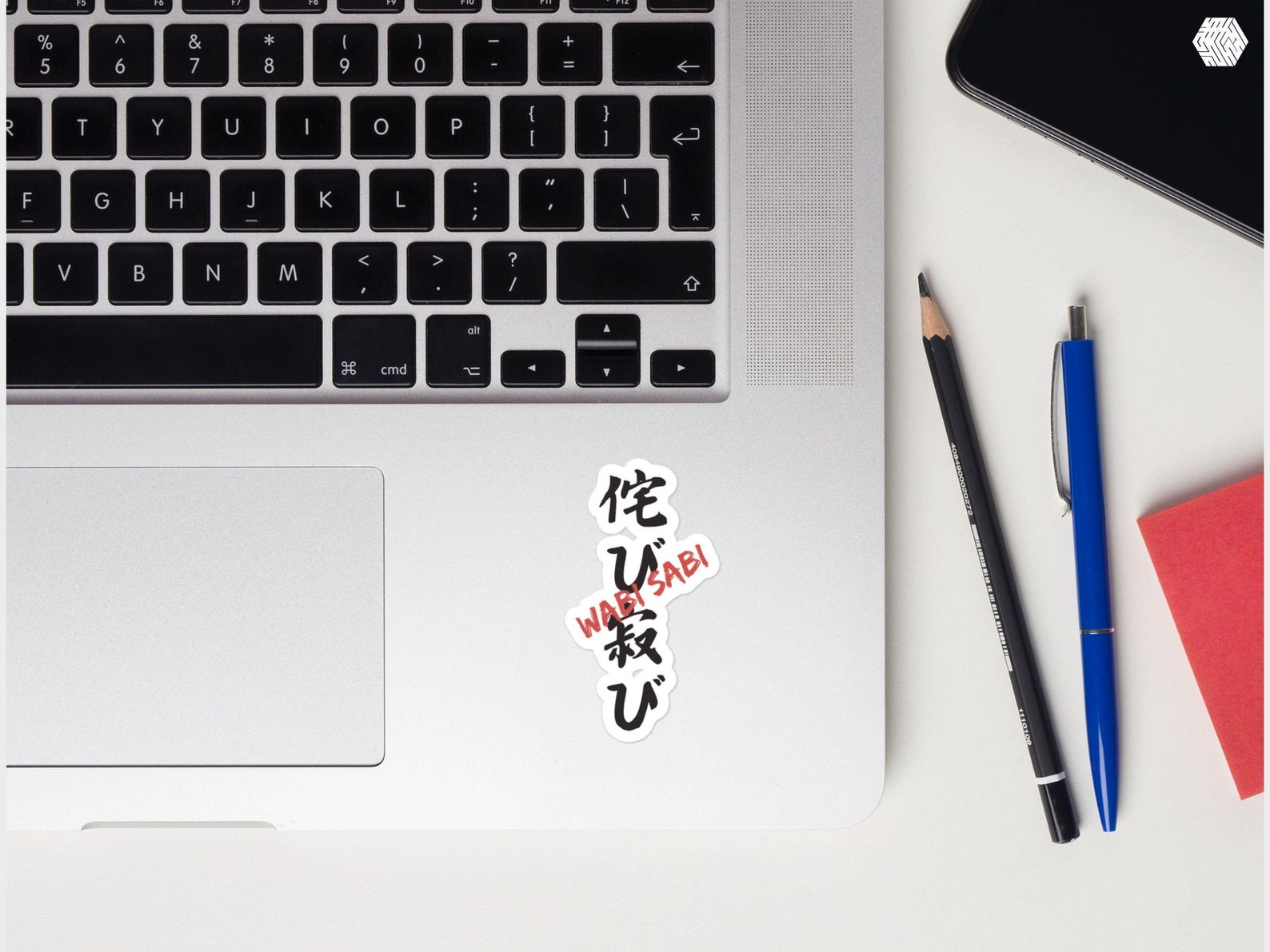 Personalized Japanese Calligraphy Sticker Custom Kanji Word Stickers ...