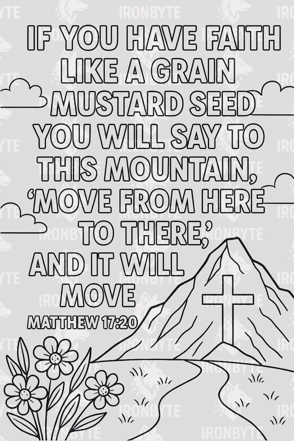 Color the Word Part 2: Inspiring Bible Verse Coloring Pages for All ...