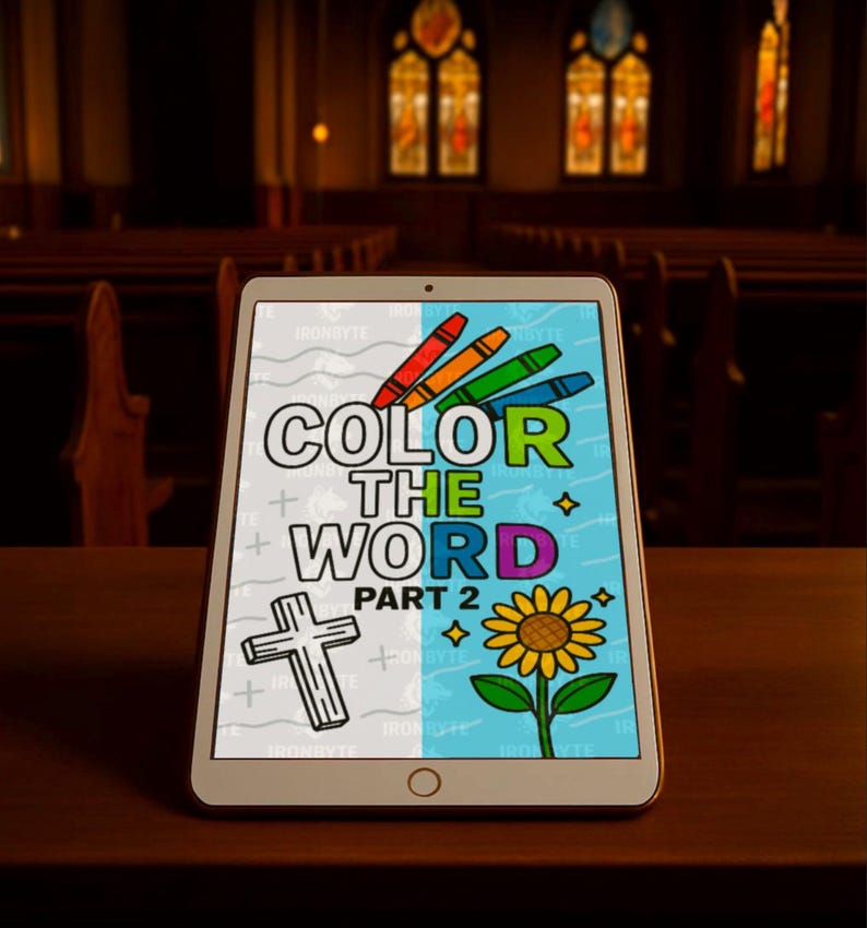 Color the Word Part 2: Inspiring Bible Verse Coloring Pages for All ...