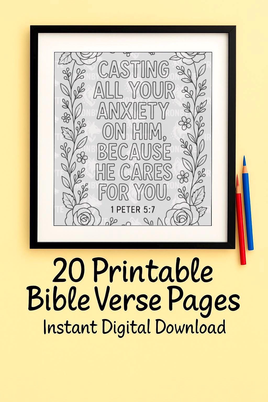 Color the Word Part 2: Inspiring Bible Verse Coloring Pages for All ...