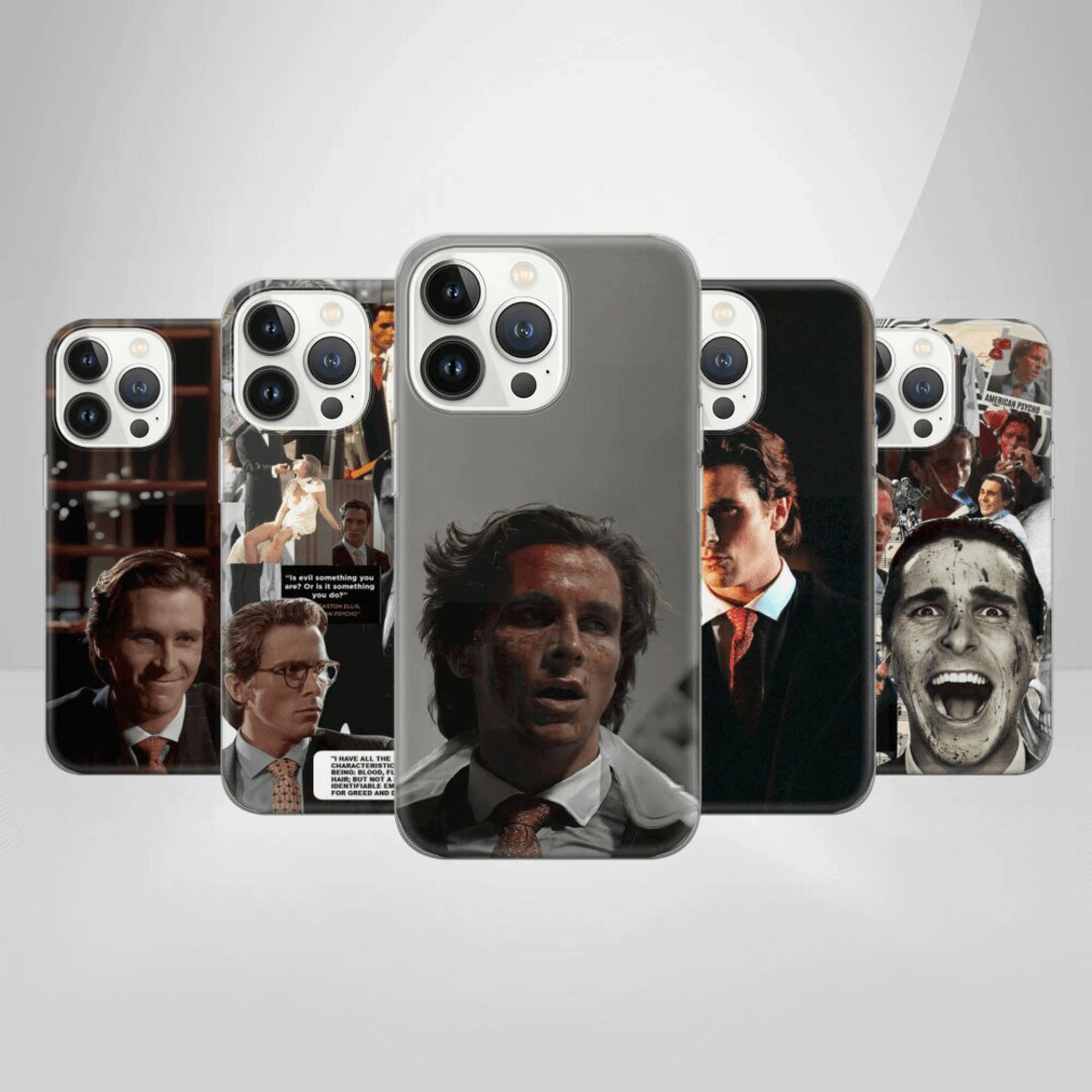 American Psycho Case Christian Bale Cover Fit for iPhone 15 14 13 12 ...