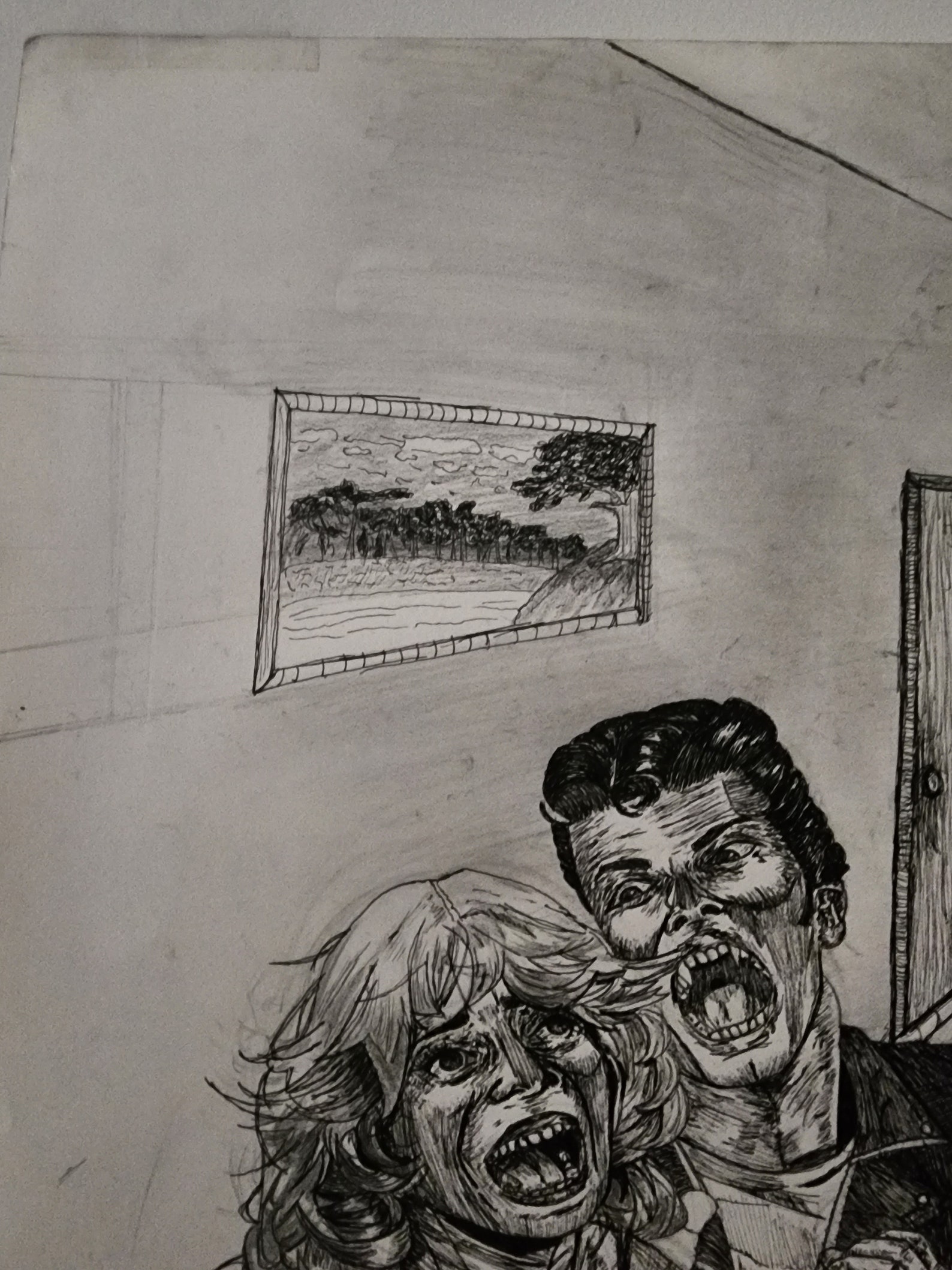 Pulp Horror Art - Etsy