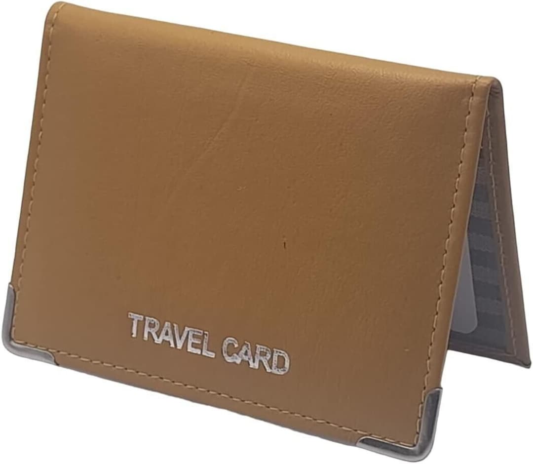 Royalem Soft Nappa Leather Bus Holder/train Pass/driving Licence Holder ...