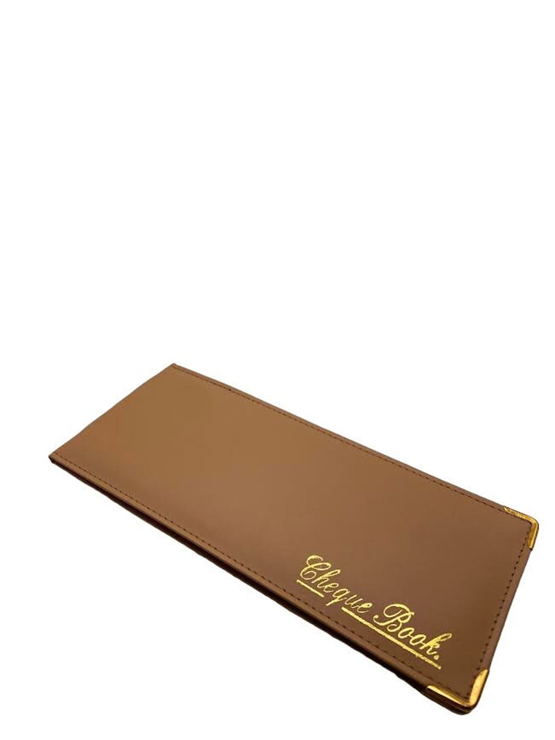 Royalem Genuine Leather Handmade Cheque Book / Leather Folding Cheque ...