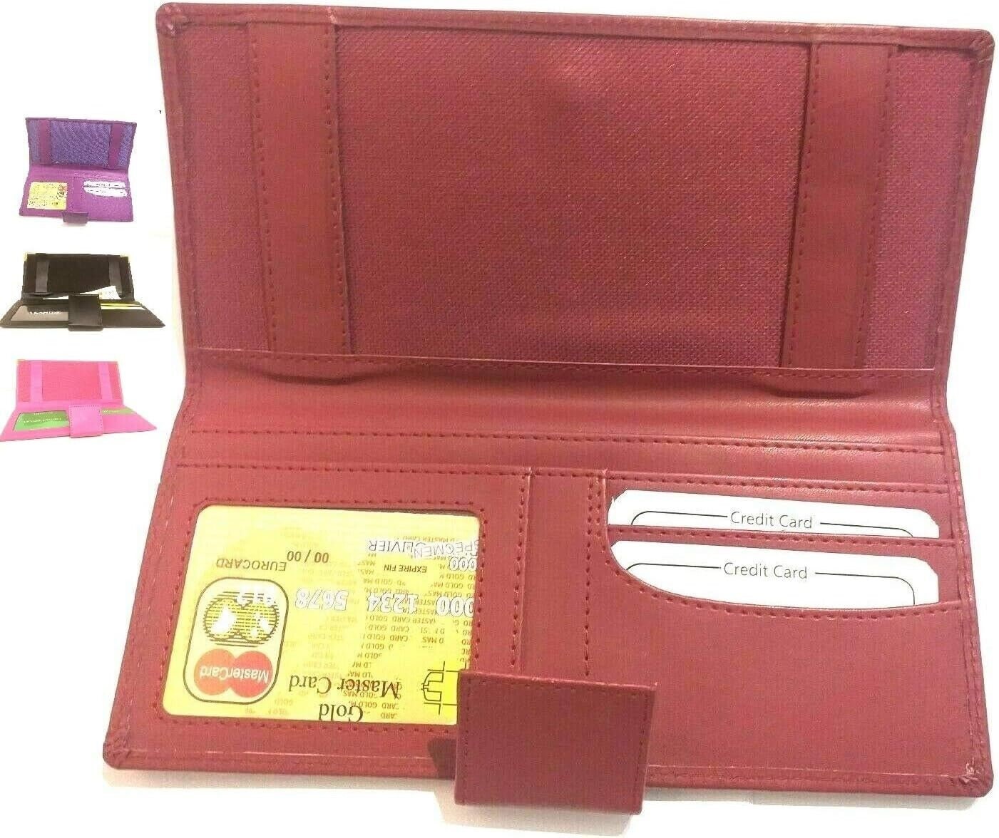 Royalem Looped Leather Cheque Book Holder /leather Cheque Book Cover - Etsy