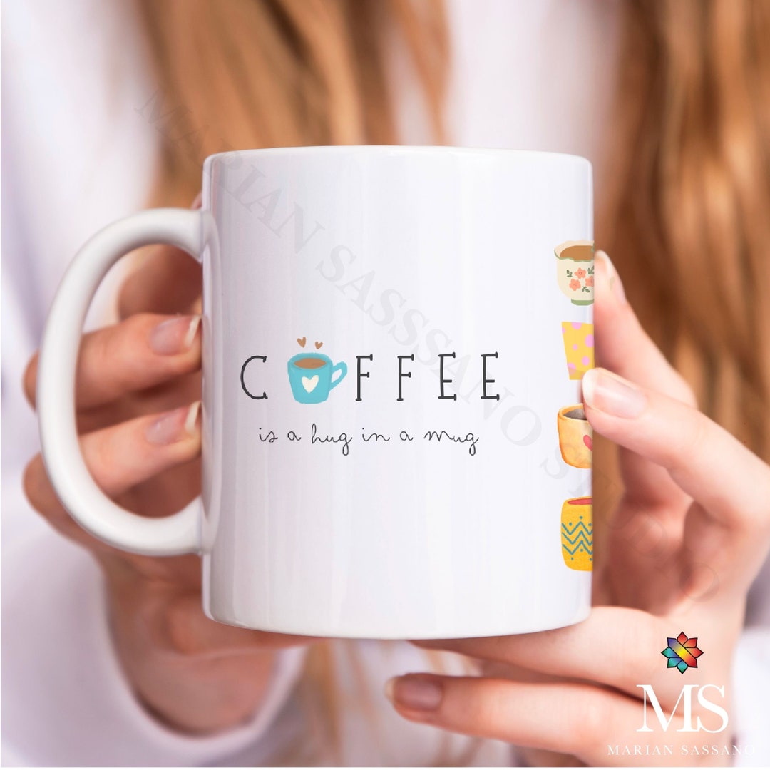 Coffee is a Hug in a Mug Gift, Best Friend Gift, Gift for Best Friend ...