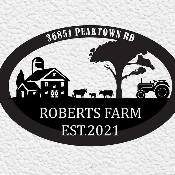 Personalized Barn Signs - Etsy