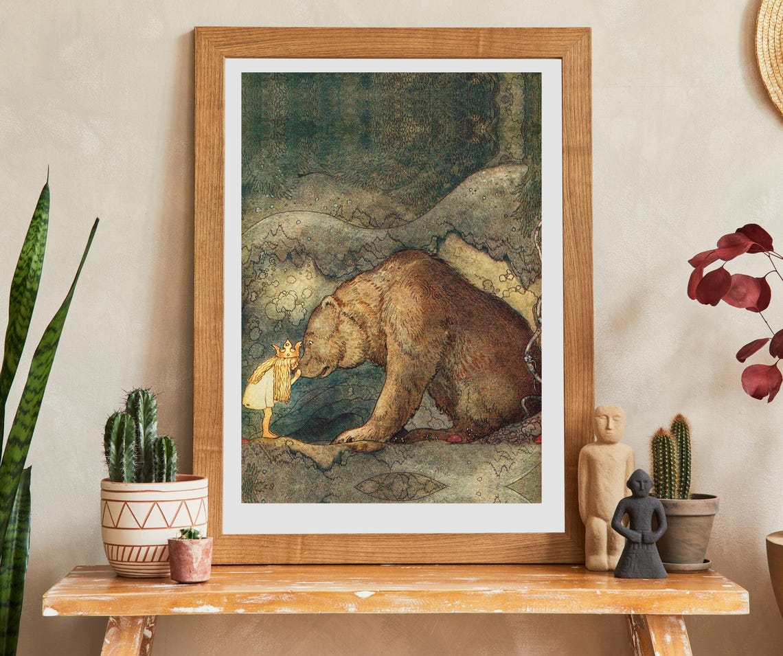 Princess Bella Print. Classic Fine Art Paintings, Nature Spirit ...