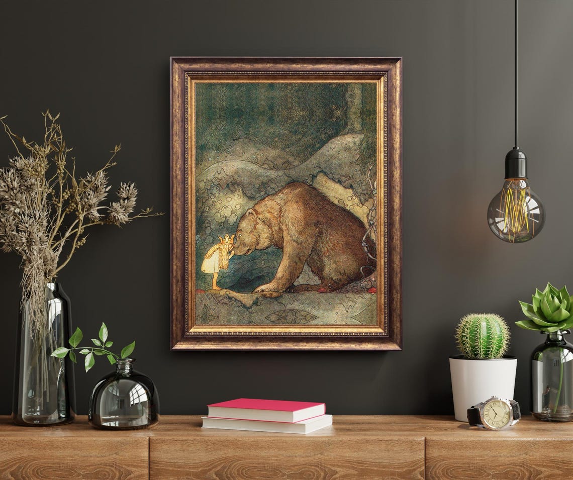Princess Bella Print. Classic Fine Art Paintings, Nature Spirit ...