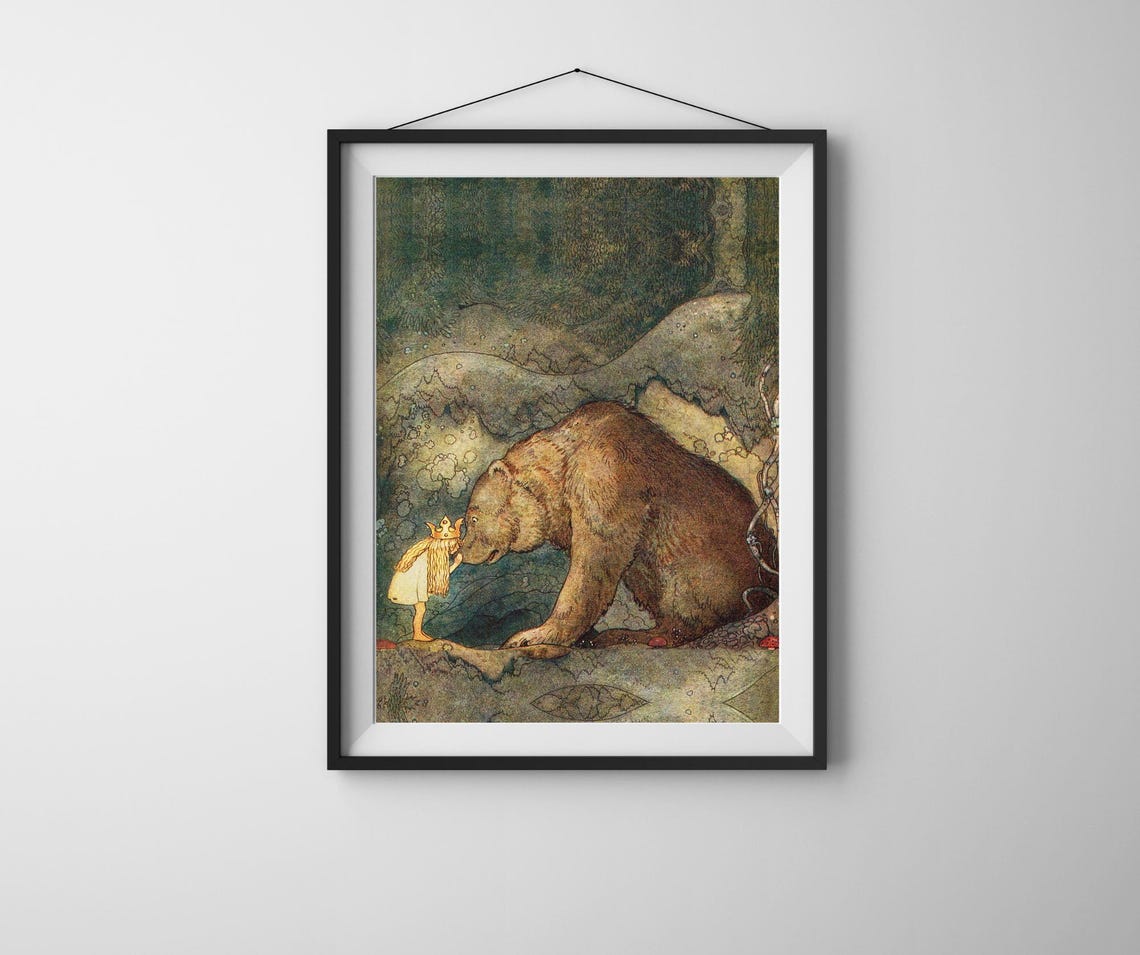 Princess Bella Print. Classic Fine Art Paintings, Nature Spirit ...