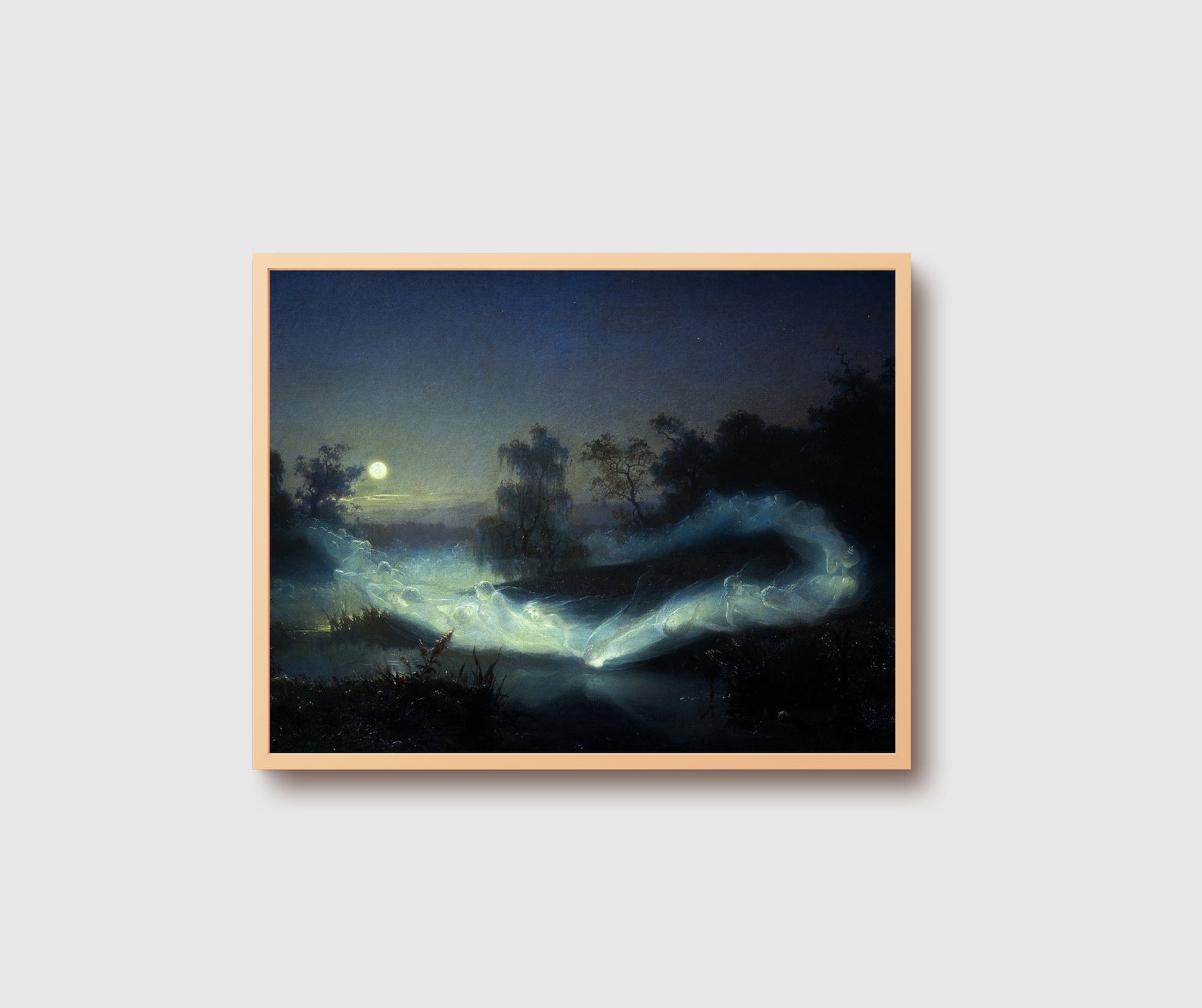 Dance of the Fairies - Print. Classic Fine Art Paintings Fairies Elves ...