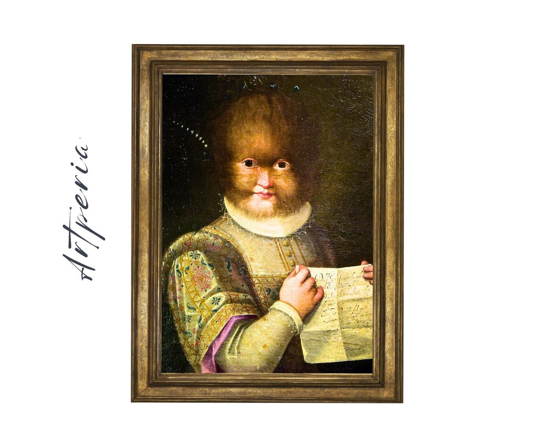 Wolf Print, 1930. the Wolf Girl Antonietta Gonzales, Gonsalvus ...